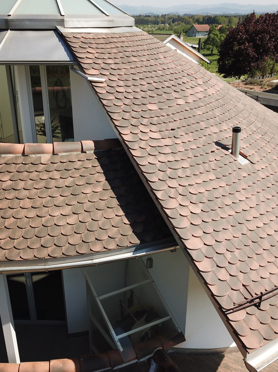 Référence nouveau bâtiment des tuiles plates | Zürcher Ziegeleien AG